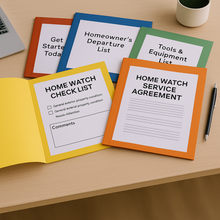 Home Watch Business Starter Kit – The Home Watch Adviser